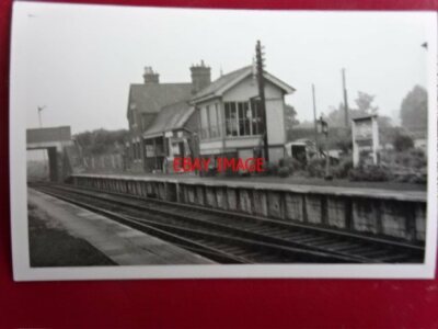 PHOTO OLD NORTH ROAD RAILWAY STATION (2) GAMLINGAY - LORD'S BRIDGE ...