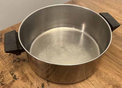 Vtg 5 Qt Copper Clad 1801 Revere Ware Copper Bottom Stock Pot & Lid ...