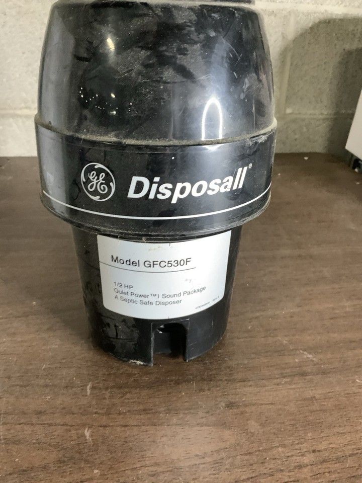 GE Garbage Disposal 1/2 HP Continuous Feed Disposer (GFC525N) GENUINE ...