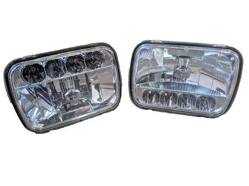 5" x 7" LED Rectangular Headlights Maxxima 755183177925 | eBay