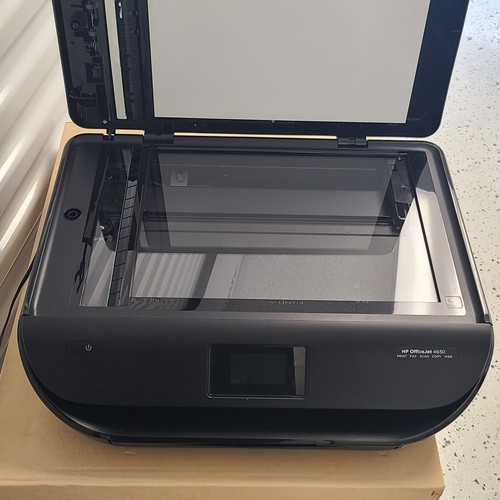 HP OfficeJet 4650 All-in-One Wireless Inkjet Printer Black (F1J03A ...