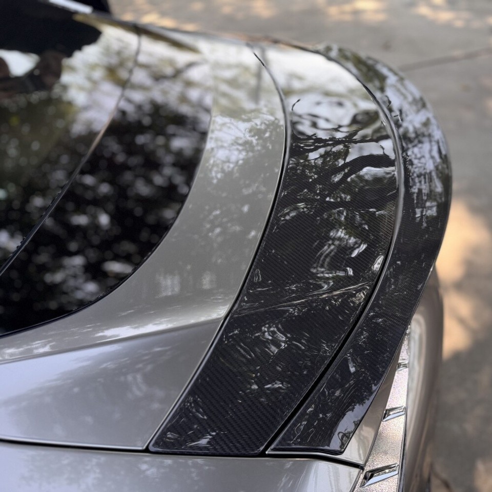 ART Style Fits Lexus LC500 LC500H Dry Carbon Fiber Rear Trunk Spoiler ...