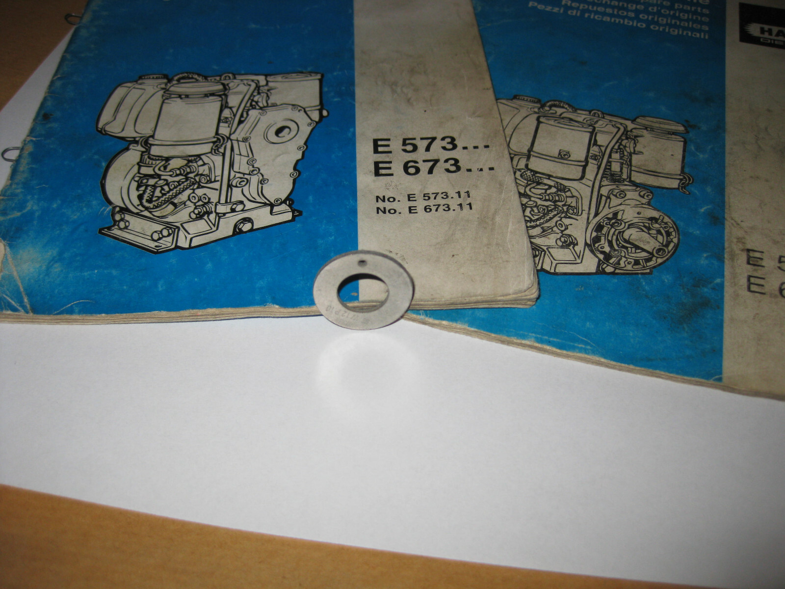 Hatz Anlaufscheibe Andrehvorrichtung E573 E673 LHK RHK Hatz 40001300 ...