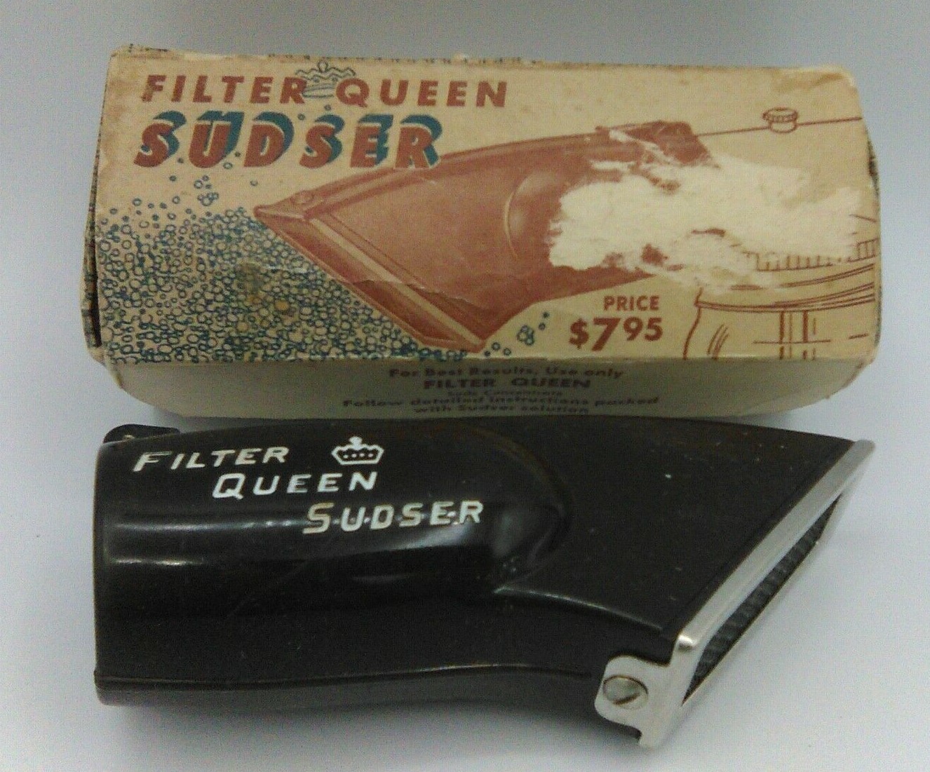 Vintage Filter Queen Sudser w/ box Attachment | eBay
