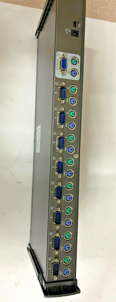 IOGear Miniview ULTRA 8-Port PS/2 KVM Switch GCS138 with Power Cord | eBay