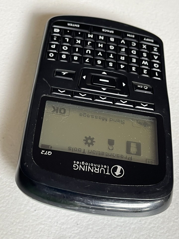 TURNING TECHNOLOGIES QT2 RESPONSE DEVICE CLICKER RCQR-02 BC#2 | eBay
