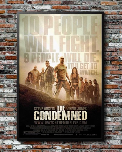 The Condemned 2007 Movie Poster 24"x36" Glossy Unframed 0768 | eBay