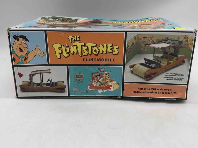 The Flintstones Flintmobile Snap Plastic Model Kit 1/25 Lindberg Hl604 ...