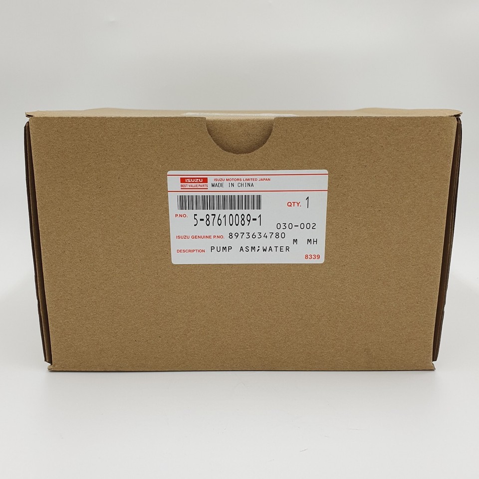 Water Pump OEM for ISUZU Genuine 4HK1 NPR NQR 8973634780 5876100890 | eBay