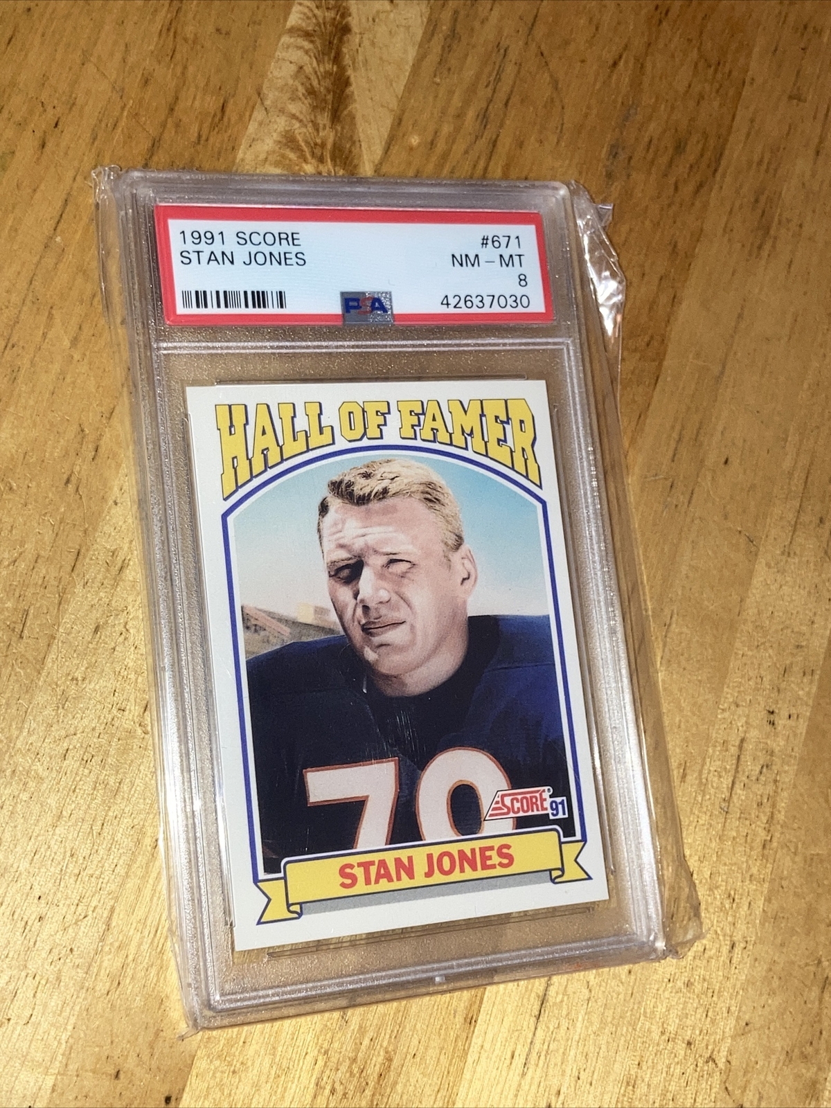 1991+Score+-+Hall+of+Famer+%23671+Stan+Jones for sale online | eBay