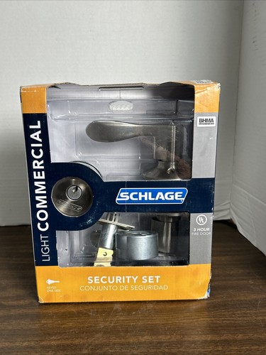 Schlage F80 CSV ELA 626 Cylindrical Storeroom Function Lock in Satin ...