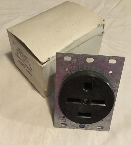 Arrow Hart AH843ON Single Receptacle 30A 250V 3P 4W | eBay