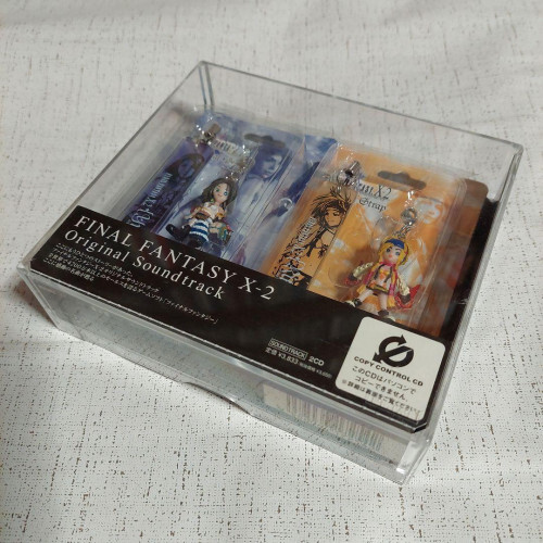 "Final Fantasy 10-2" original soundtrack + strap in limited From JAPAN ...