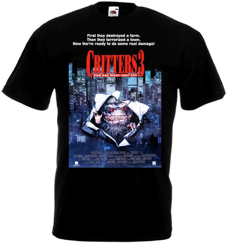 CRITTERS 3 Movie Poster T shirt all sizes black | eBay