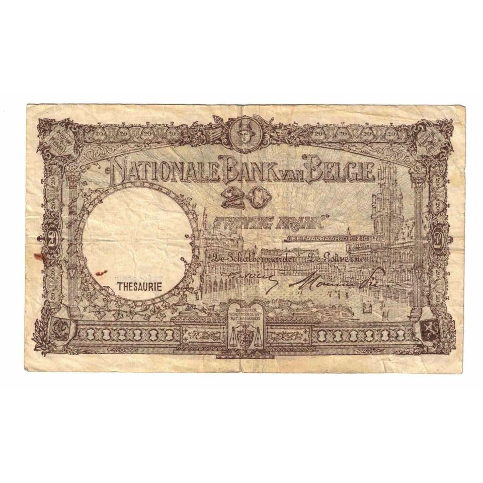 [#330950] Biljet, België, 20 Francs, 1947, 1947-05-06, KM:111, TTB | eBay