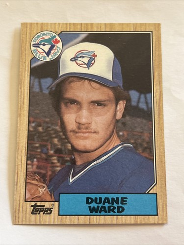 1987 Topps #153 Duane Ward Toronto Blue Jays | eBay