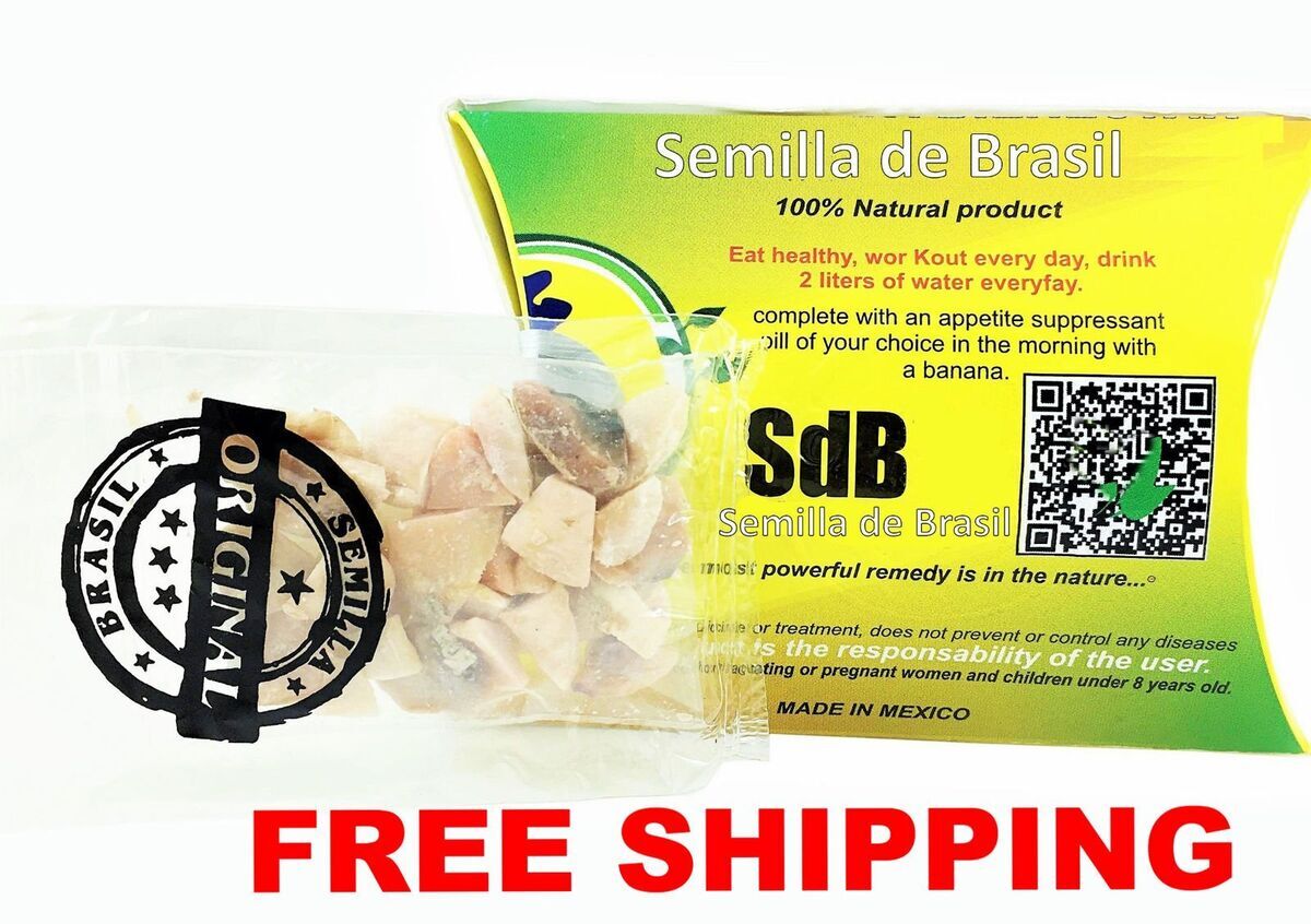 SdB Salud da Bienestar Brazilian Nut Natural Supplement - Pack of 2 for ...