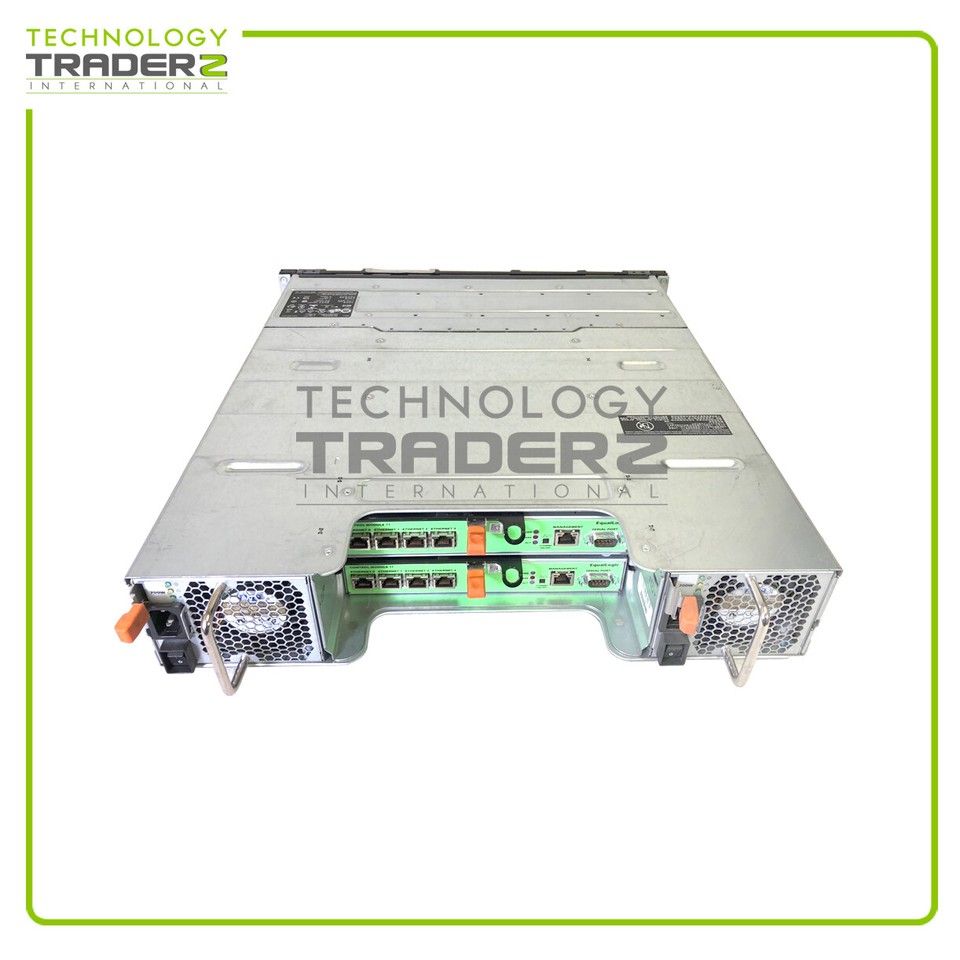 Dell EqualLogic PS6100 8GB 24x SFF Storage Array XM3KX W/ 2x PWS 1x ...