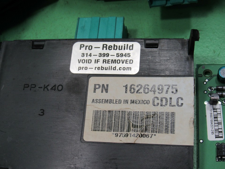 CHEVY EXPRESS GMC SAVANNA VAN C3500 ANTI-THEFT PASSLOCK VATS MODULE ...