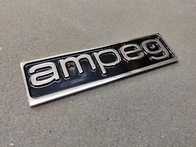 Ampeg vintage emblem logo badge for head amp project / restoration ...