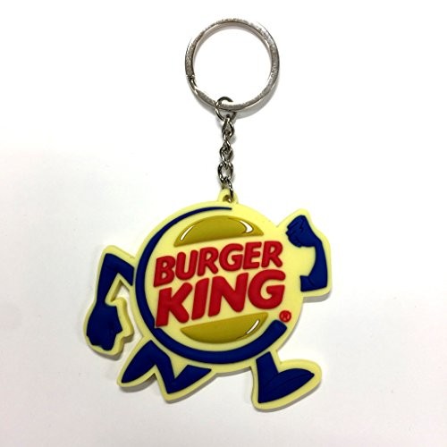 Rubber Key Chain [BurgerKing] Burger King Character Logo 3D Keychain ...