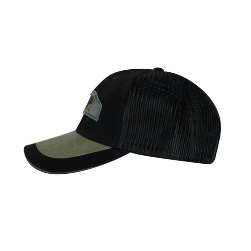 Jeep Grille Twill Trucker Cap with Hook and Loop Closure in Black | eBay