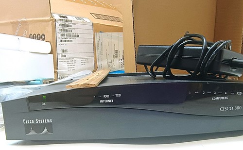 CISCO SYSTEMS 831 ROUTER 800 series all paperwork/box there, | eBay