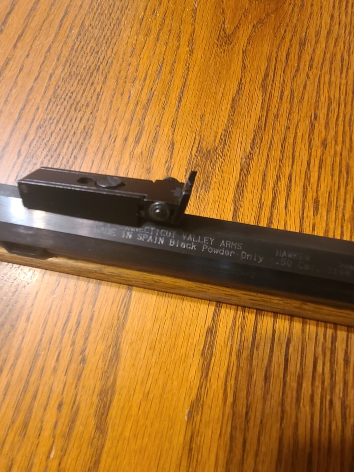 CVA Hawken Sidelock Muzzleloader 28" Barrel W/ Nipple & Ramrod ...