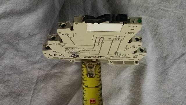 Weidmuller Rss113024 Relay With Mrs 24vdc 1co Terminal Block for sale ...