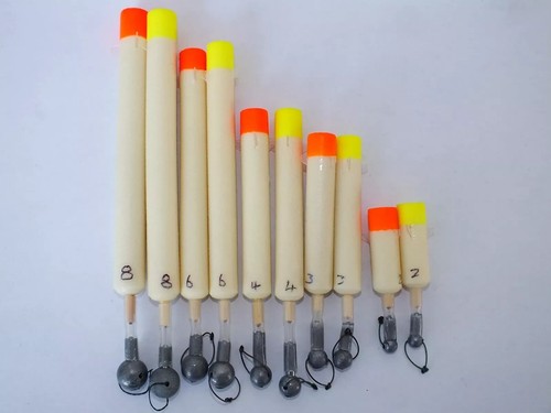 PERRY STONE HANDMADE FLIGHTED,LOADED PELLET WAGGLER FLOATS,COMMERCIAL ...