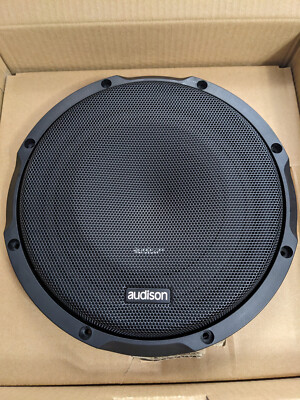Audison Prima 10" Subwoofers APS 10 S4S 4ohm Pair (x2) Shallow Mount | eBay