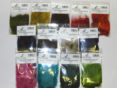 Nature's Spirit PREMIUM COYOTE WING FUR Fly Tying Material | eBay