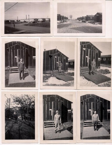 10 WW2 Photos US Army Soldier Barracks AAF Radio School Truax Field ...
