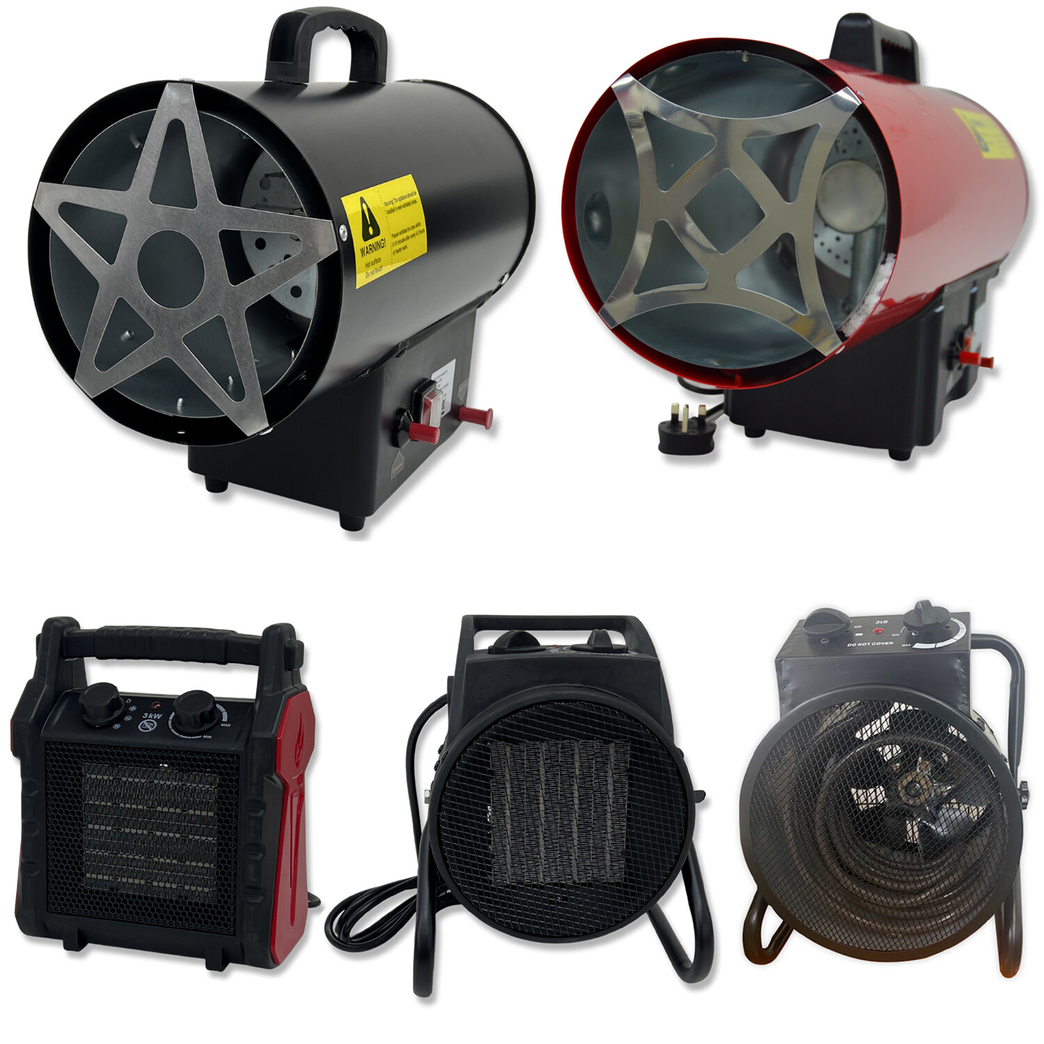 Powerful Commercial Industrial Gas Heater 15kw & 30kw Farms, Workshops ...