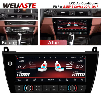Air Conditioner Touch Screen Car Climate Control Panel For BMW 5 Series ...