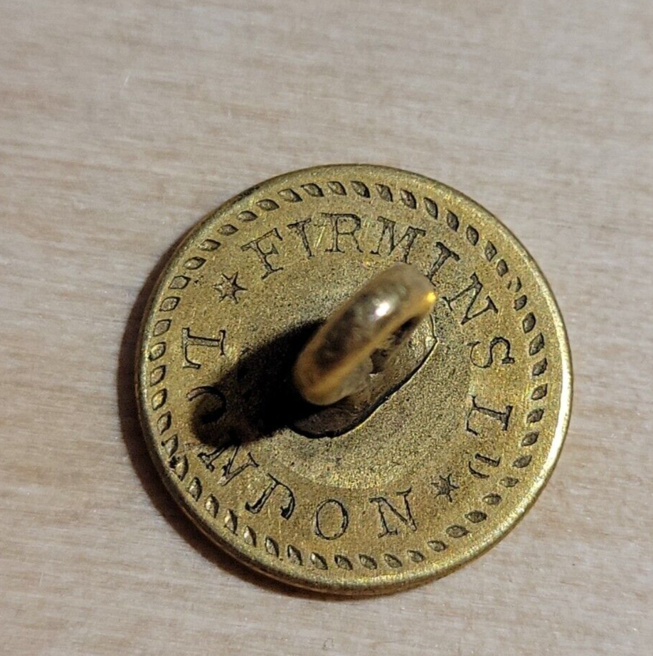 Rare Unknown Antique Button, 1800's, "Firmins London", See Picture of ...