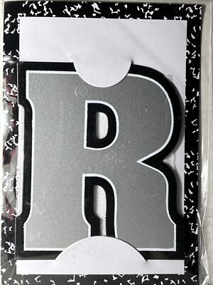 Metal Letter Magnet 4” x 3.5” Letter R New | eBay