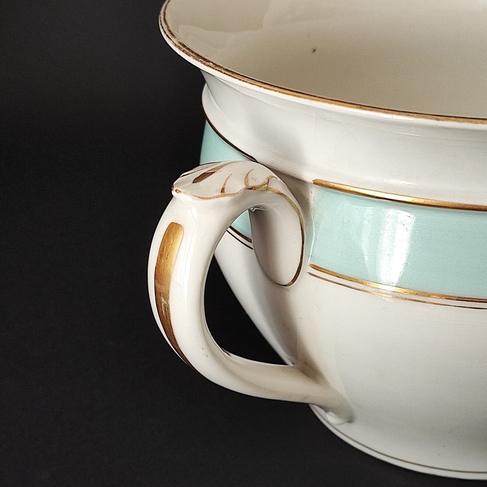 Vaso da notte, pitale, in porcellana, dipinto a mano - Ginori - '800 ...