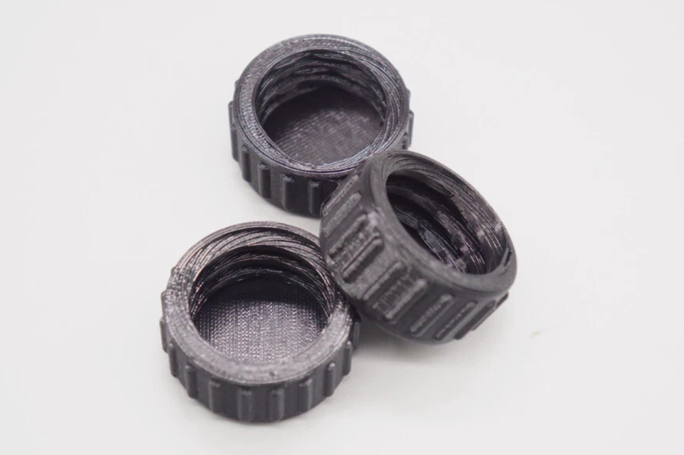 3 Pack Propane Tank Thread Cap Covers Dust Dirt Protector Black | eBay