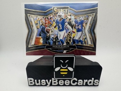 2024 Panini Select - Field Level Damar Hamlin #428 Tri-Color Prizm /99 ...