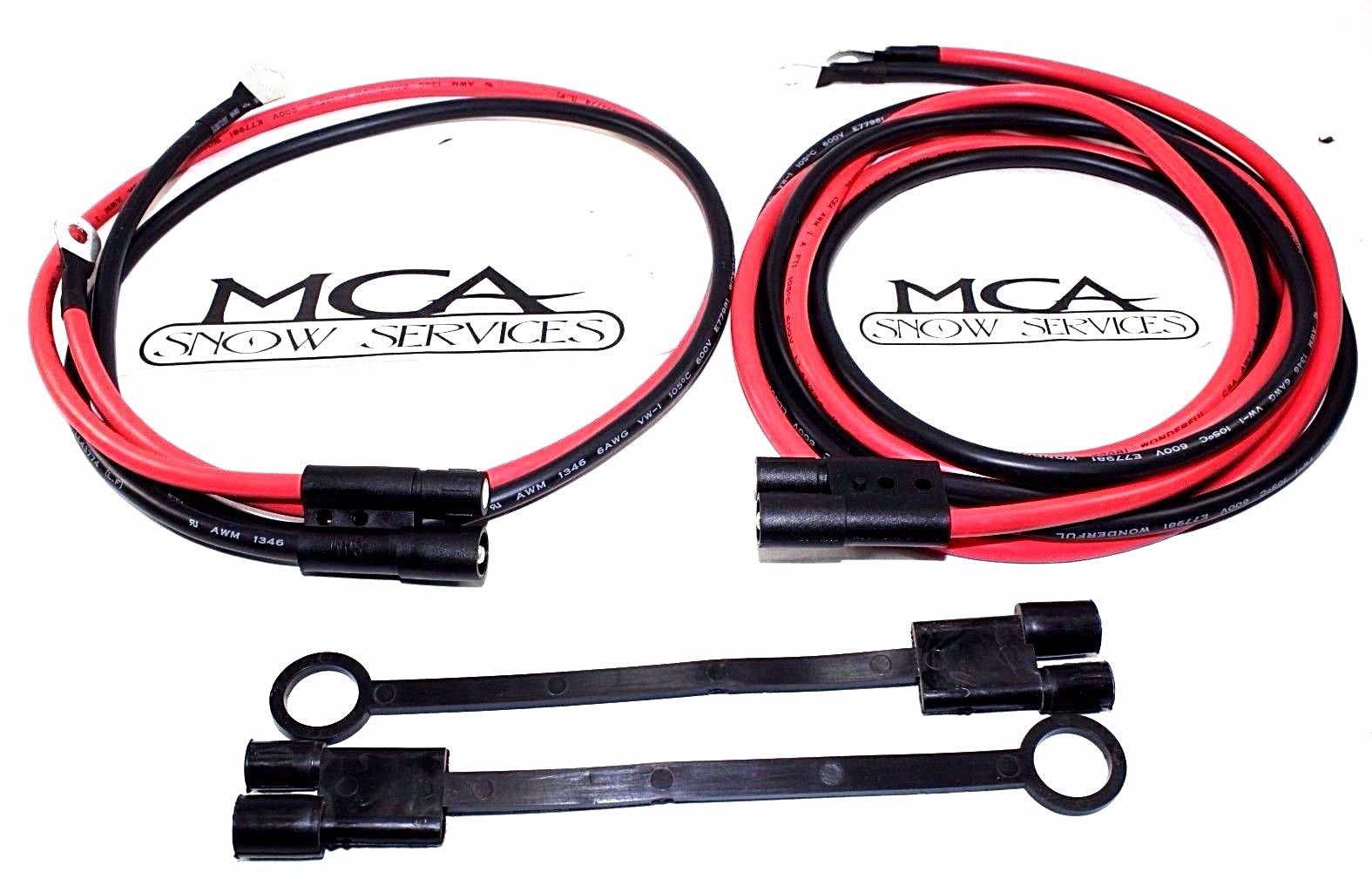 BOSS SNOW PLOW POWER GROUND CABLE TRUCK & PLOW SIDE & COVERS HYD01684 ...