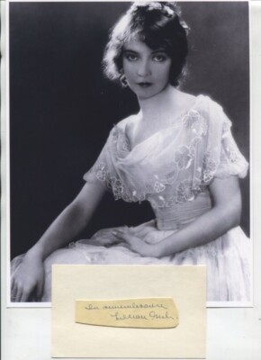 LILLIAN GISH signed AUTOGRAPH 8896 | eBay