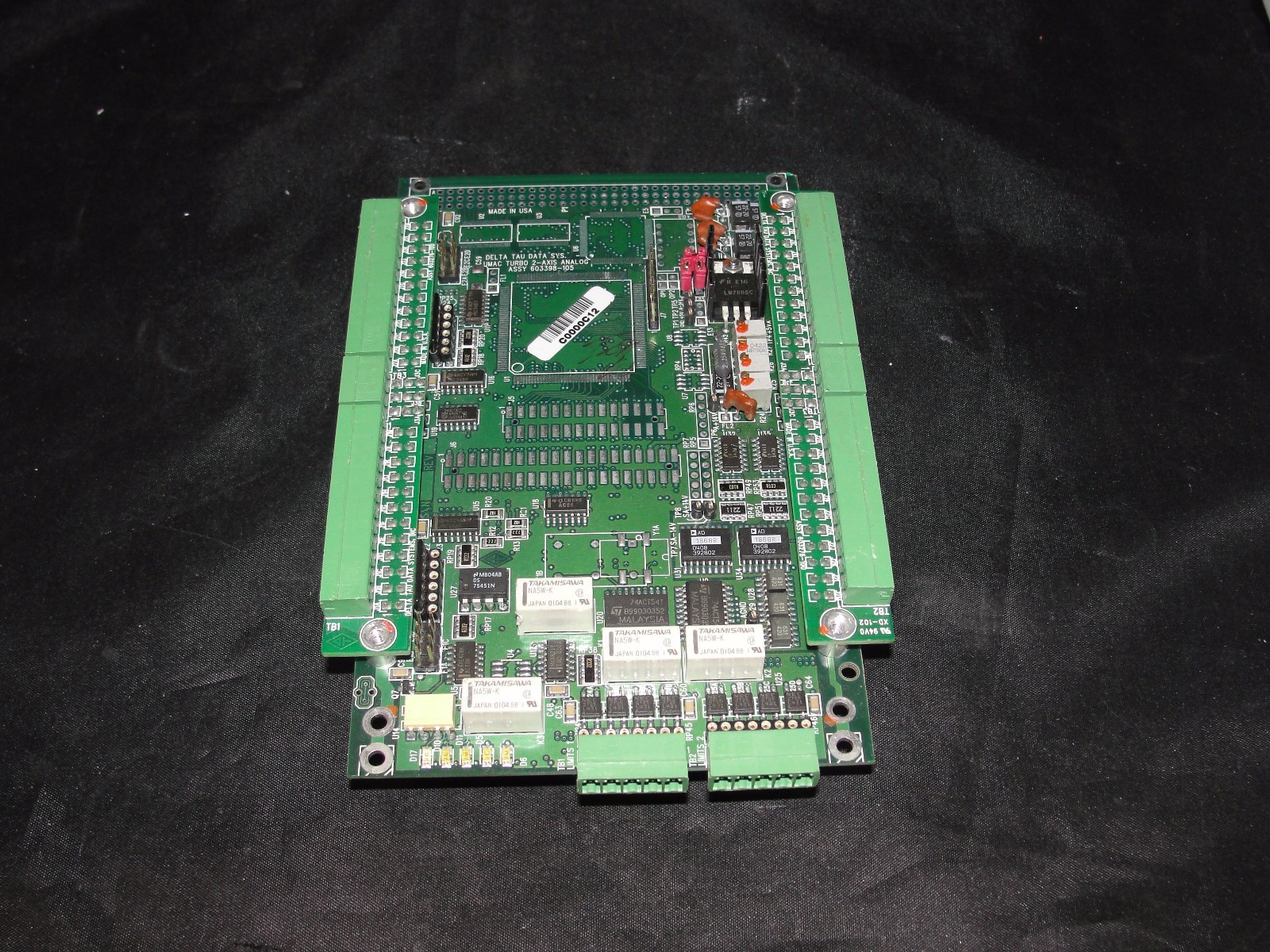 Delta Tau 603398-105 UMAC Turbo 2-Axis Analog Board | eBay