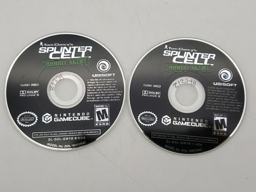 Tom Clancy's Splinter Cell: Double Agent Nintendo Gamecube Disc Only ...