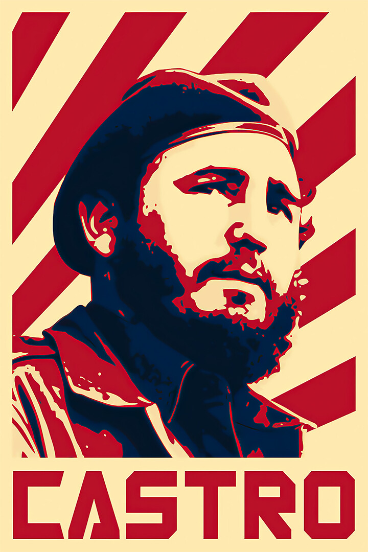 Fidel Castro Revolution Poster