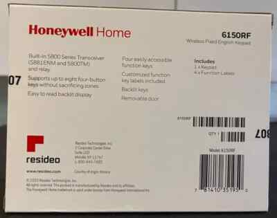 Brand New 6150RF Fixed English Keypad w/ Wireless Receiver | eBay