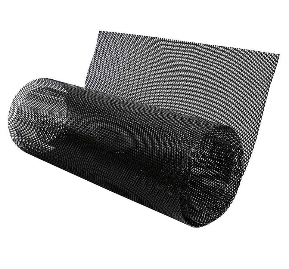 40"x13'' Mesh Grill Cover Car Front Bumper Fender Hood Vent Grille Net ...
