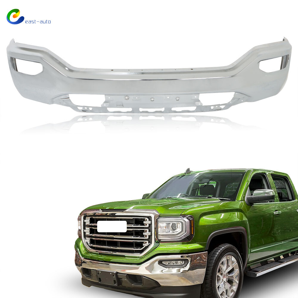 For 2016-2018 GMC Sierra 1500 Pickup 23243501 Steel Front Bumper Face ...