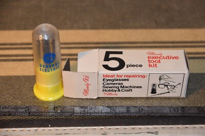 GE GENERAL ELECTRIC Moody 5 Piece EXECUTIVE TOOL KIT Advertising Box ...