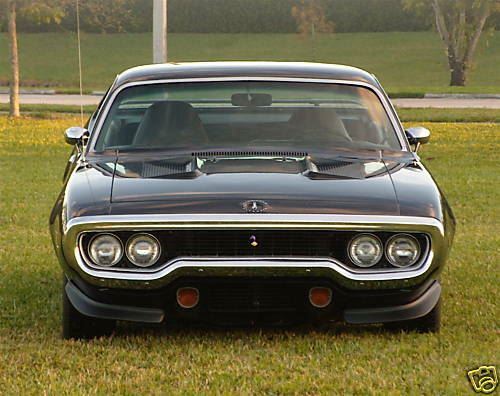 Factory Plymouth Roadrunner Grille Emblem 1 New 1971 OEM Mopar Style ...